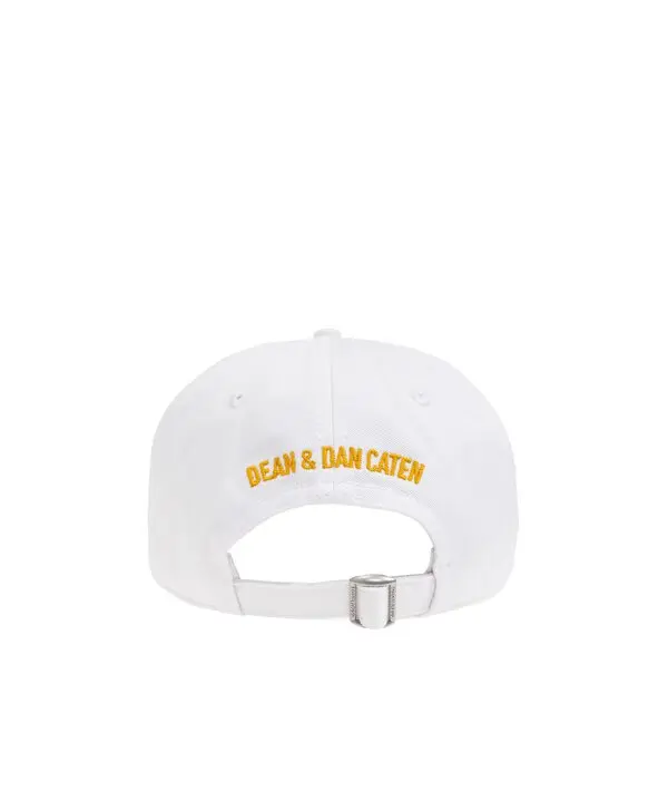 Dsquared2 Icon Logo Embroidered Distressed Baseball Cap