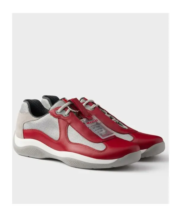 Prada America's Cup Original Sneakers - Red