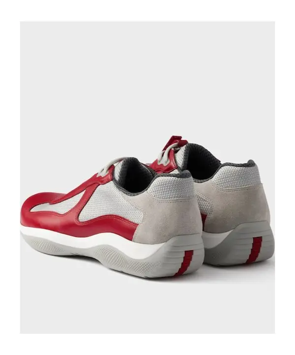 Prada America's Cup Original Sneakers - Red