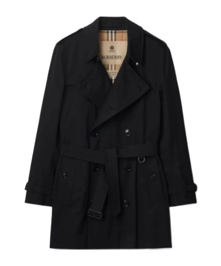 Burberry Short Kensington Heritage Trench Coat