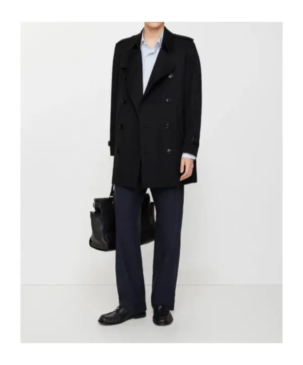 Burberry Short Kensington Heritage Trench Coat