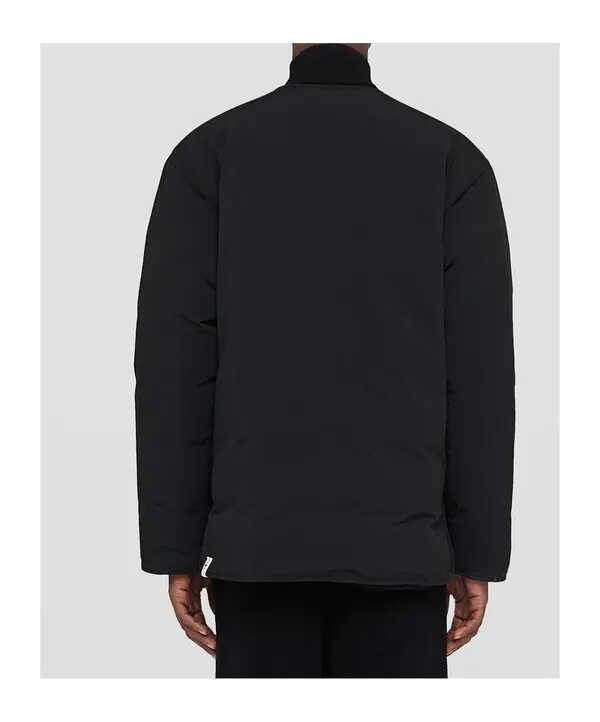 JIL SANDER Collarless Zip-up Down Jacket