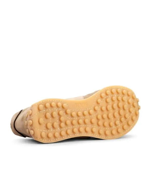 TOD'S Panelled Suede Lace-up Sneakers