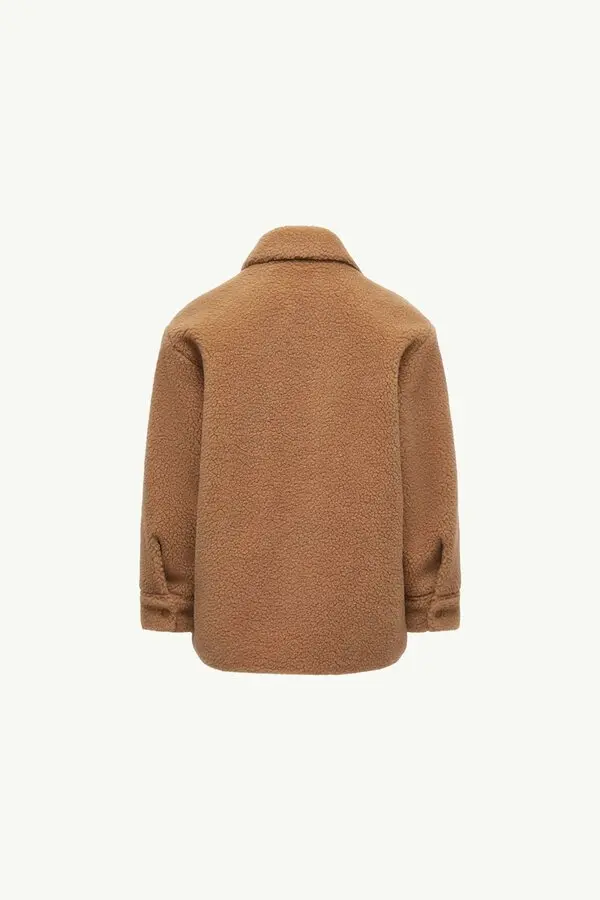 Moncler Teddy Fleece Long Sleeve Shirt
