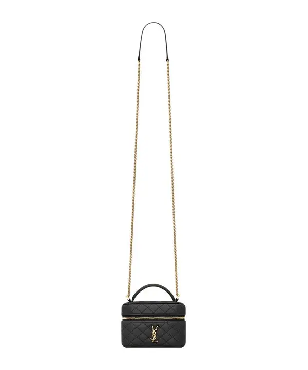 Saint Laurent Gaby Micro Vanity Bag In Lambskin