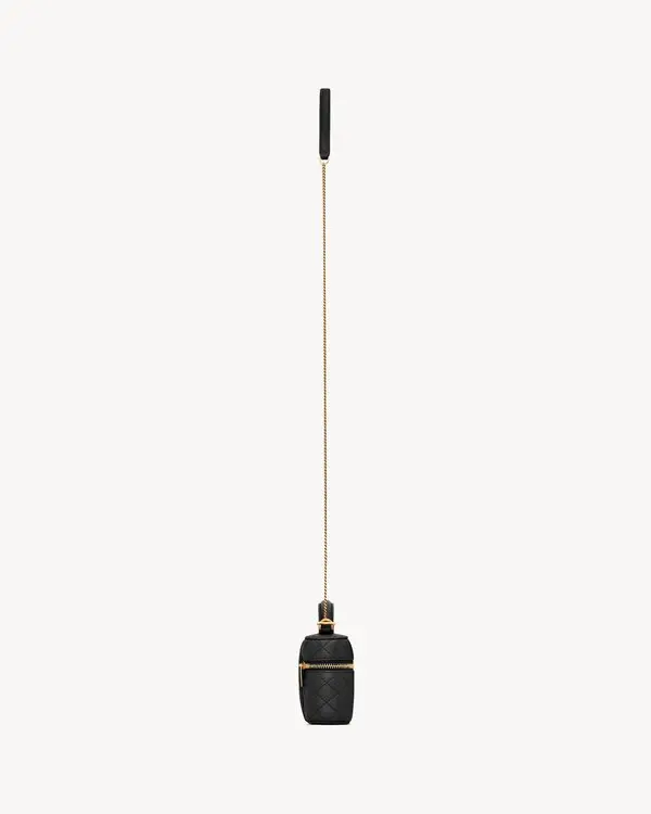 Saint Laurent Gaby Micro Vanity Bag In Lambskin