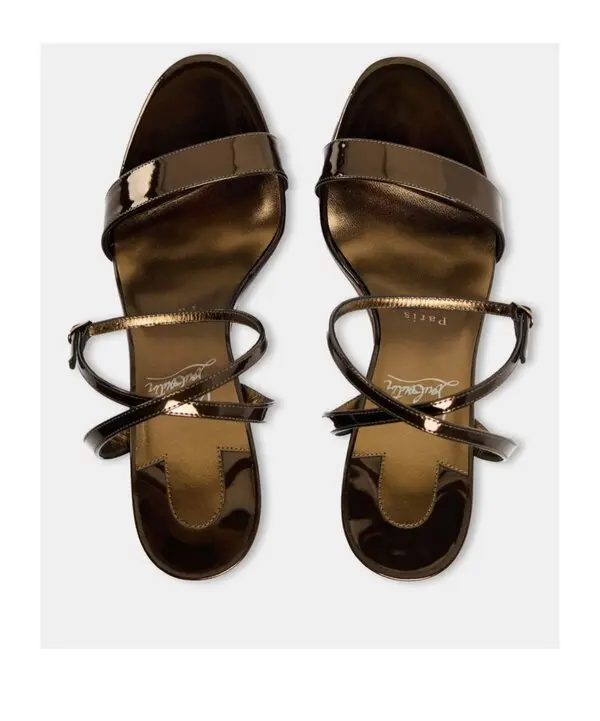 CHRISTIAN LOUBOUTIN Open Toe Stiletto Sandals