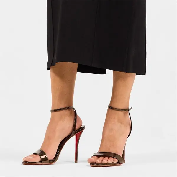 CHRISTIAN LOUBOUTIN Open Toe Stiletto Sandals