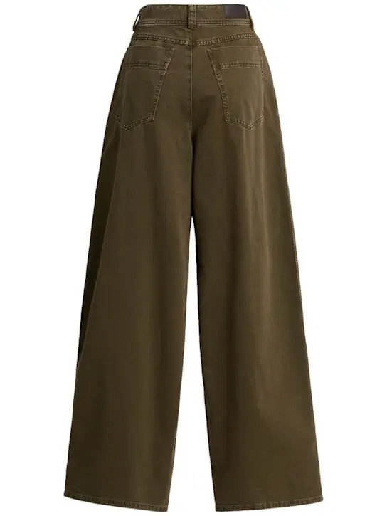 LEMAIRE Wide-leg Cotton Trousers