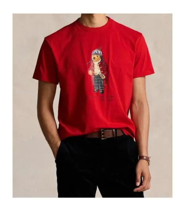 Ralph Lauren Polo Classic Fit Polo Bear Jersey T-shirt