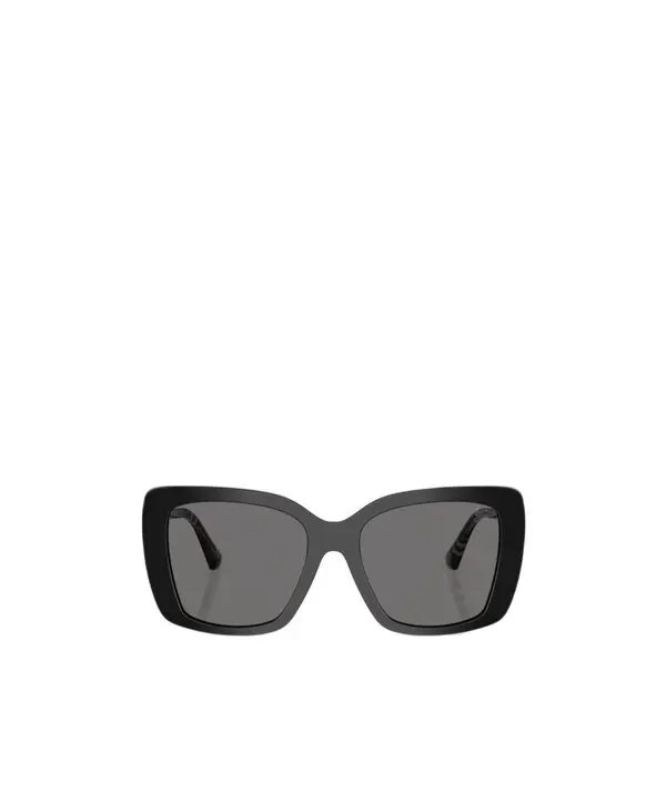 Burberry Full Rim Square Frame Sunglasses - Gray