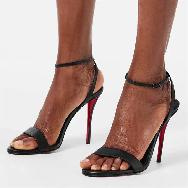 CHRISTIAN LOUBOUTIN Miss Z" Stiletto Ankle Strap Sandals