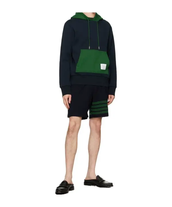 Thom Browne 4-bar Striped Drawstring Track Shorts