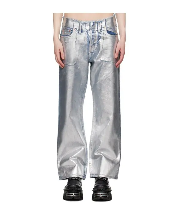 DOUBLET Coated Belt Loop Jeans