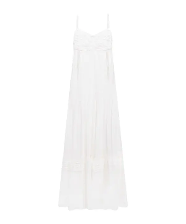 TWINSET Pleated Maxi Dress