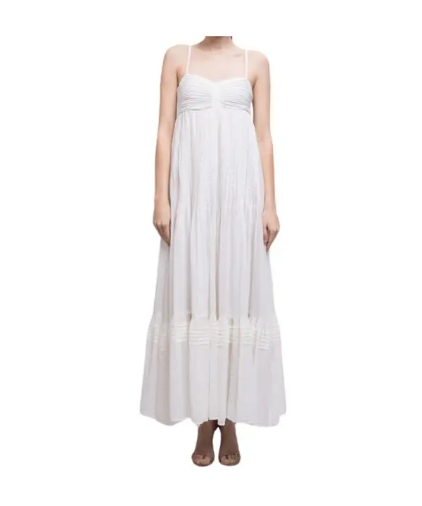 TWINSET Pleated Maxi Dress