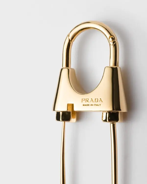 Prada Metal Brooch