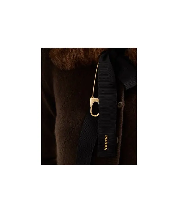 Prada Metal Brooch