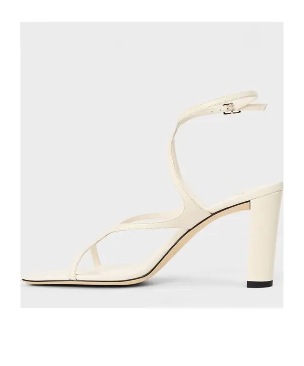 JIMMY CHOO Azie 85 Sandals - White