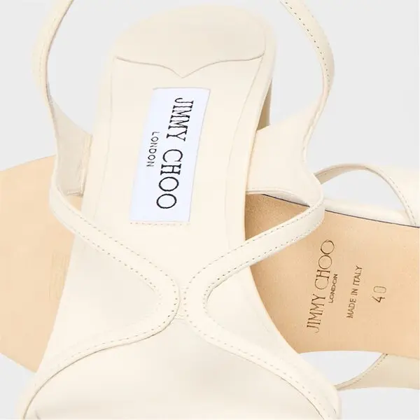 JIMMY CHOO Azie 85 Sandals - White