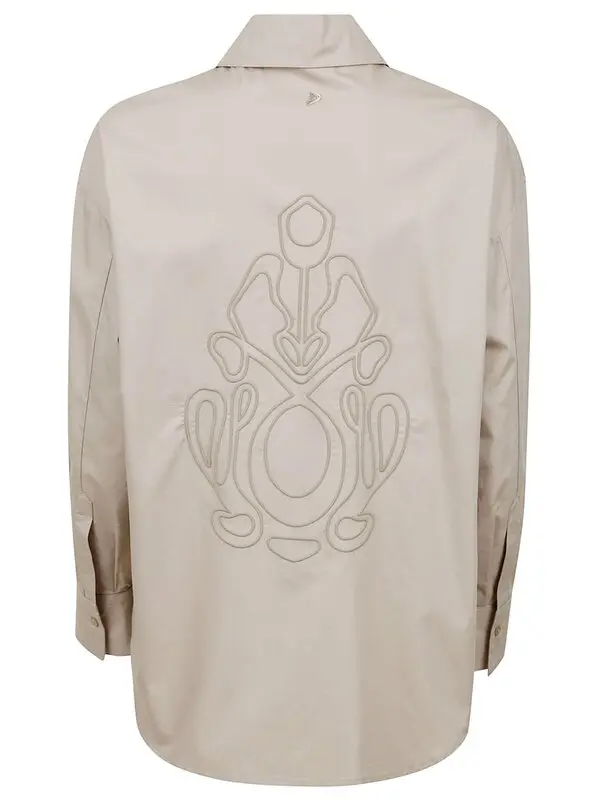 DONDUP Embroidered Oversized Shirt
