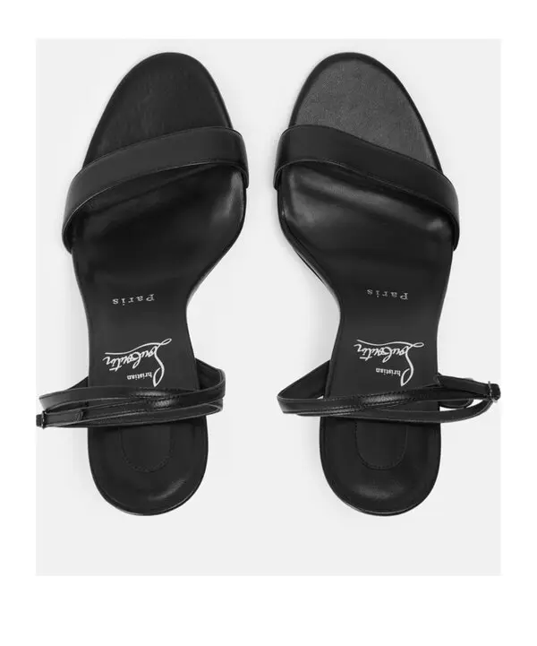 CHRISTIAN LOUBOUTIN Logo Heel Sandals