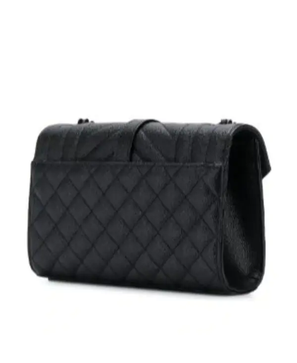 Saint Laurent Small Monogram Matelassé Envelope Crossbody Bag