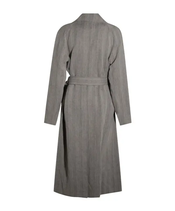 Loro Piana Long Double-breasted Coat