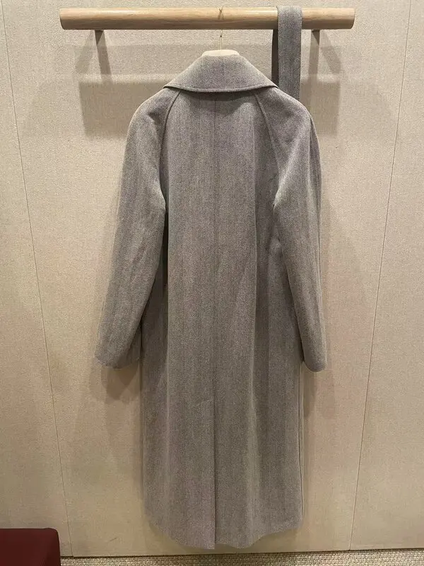 Loro Piana Long Double-breasted Coat