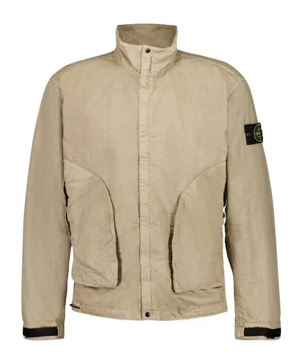 Stone Island High-neck Zip-up Jacket