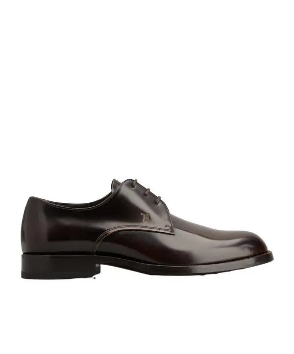 TOD'S Debossed-logo Derby Shoes