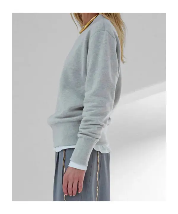 DARKPARK Relaxed-fit Crewneck Sweater - Gray