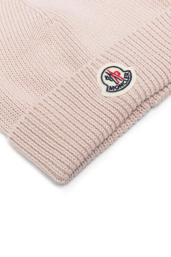 Moncler Logo Patch Beanie