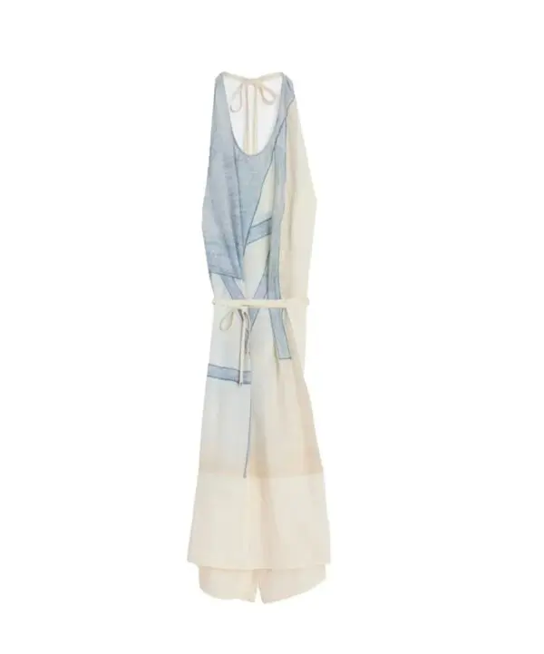 LEMAIRE Philippe Weisbecker Apron Dress - Opal/gray