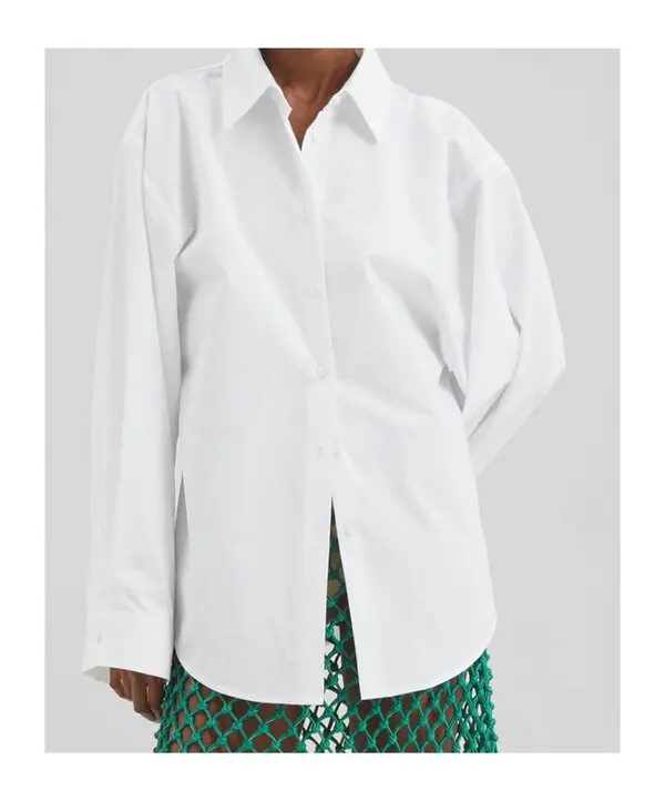 THE FRANKIE SHOP Long Sleeve Shirt - White