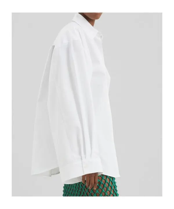 THE FRANKIE SHOP Long Sleeve Shirt - White
