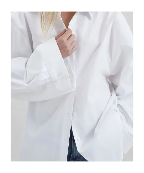 THE FRANKIE SHOP Long Sleeve Shirt - White