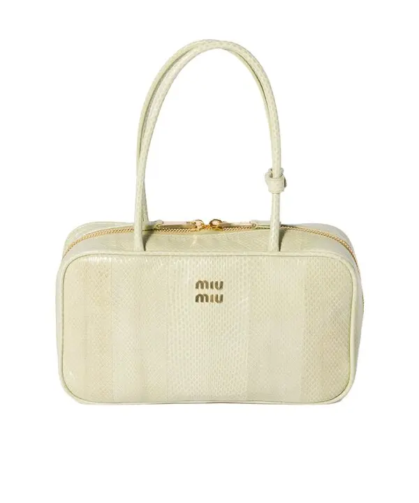 Miu Miu Beau Ayers Leather Bag