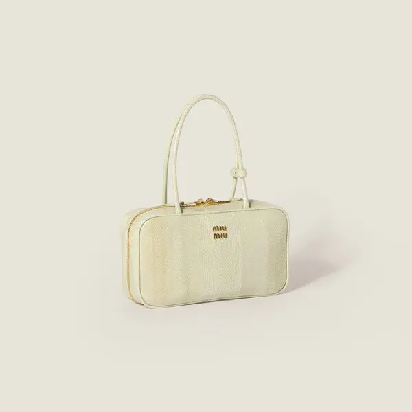 Miu Miu Beau Ayers Leather Bag