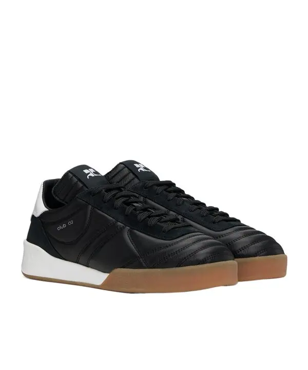 COURREGES Club 02 Leather Sneakers