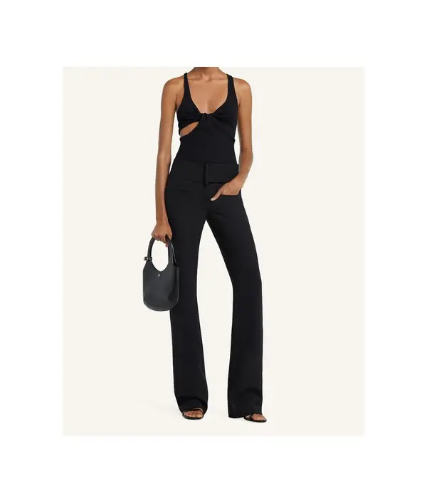 COURREGES Courrèges Twist 90's Rib Tank Top