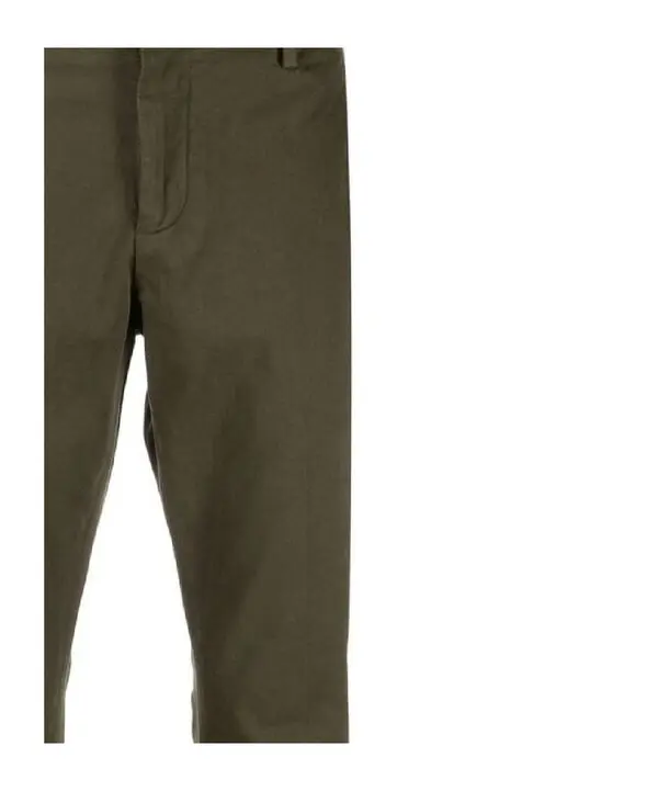 DONDUP Slim Cut Stretched Chinos - Green