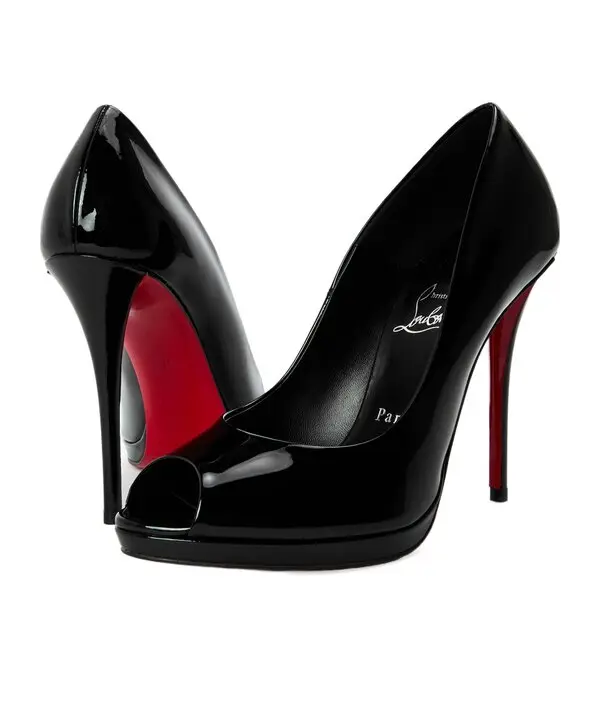 CHRISTIAN LOUBOUTIN Stiletto Court Shoes - Black