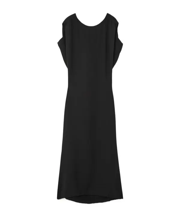 Loro Piana Blacky Dress With Back Drape