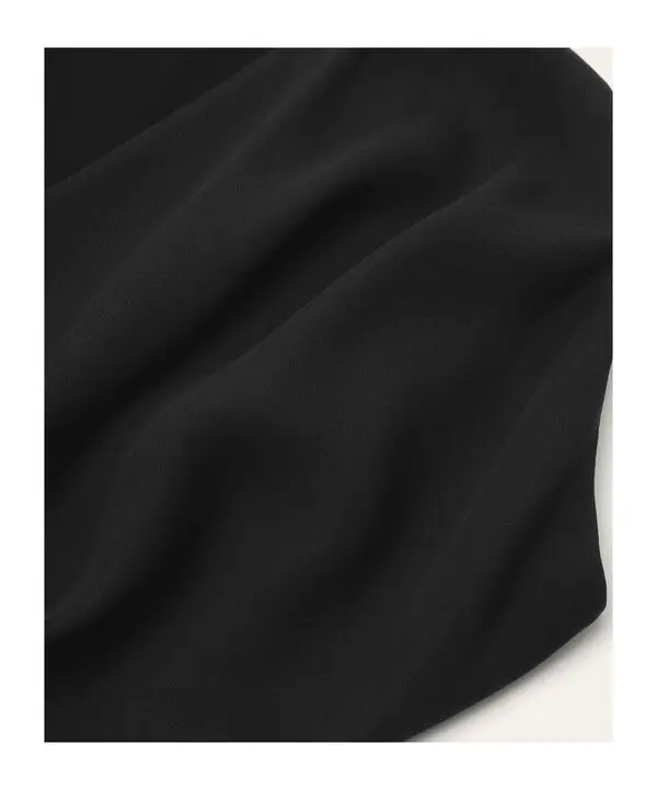 Loro Piana Blacky Dress With Back Drape