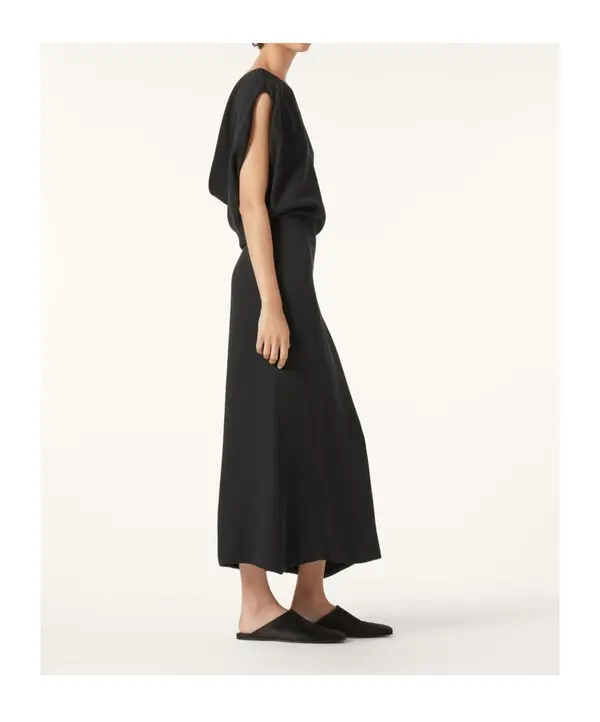 Loro Piana Blacky Dress With Back Drape