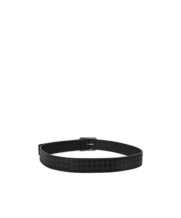 Bottega Veneta Intrecciato Leather Belt