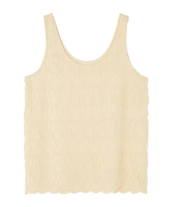 Loro Piana Crew Neck Tank Top