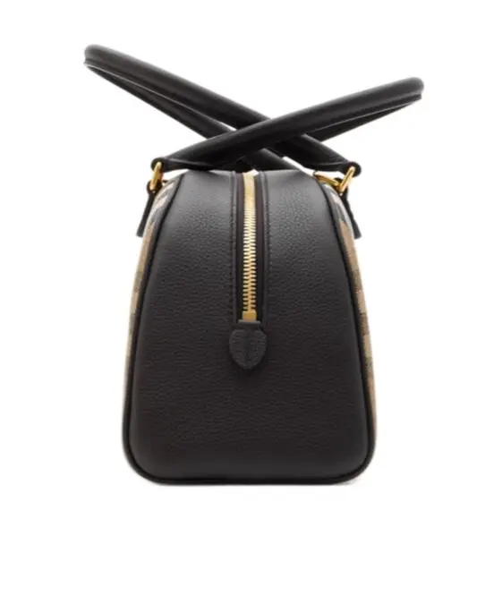 Burberry Highlands Checked Tote Bag