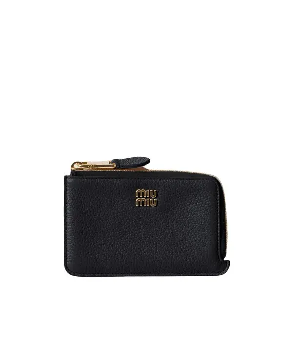 Miu Miu Leather Pouch Card Holder
